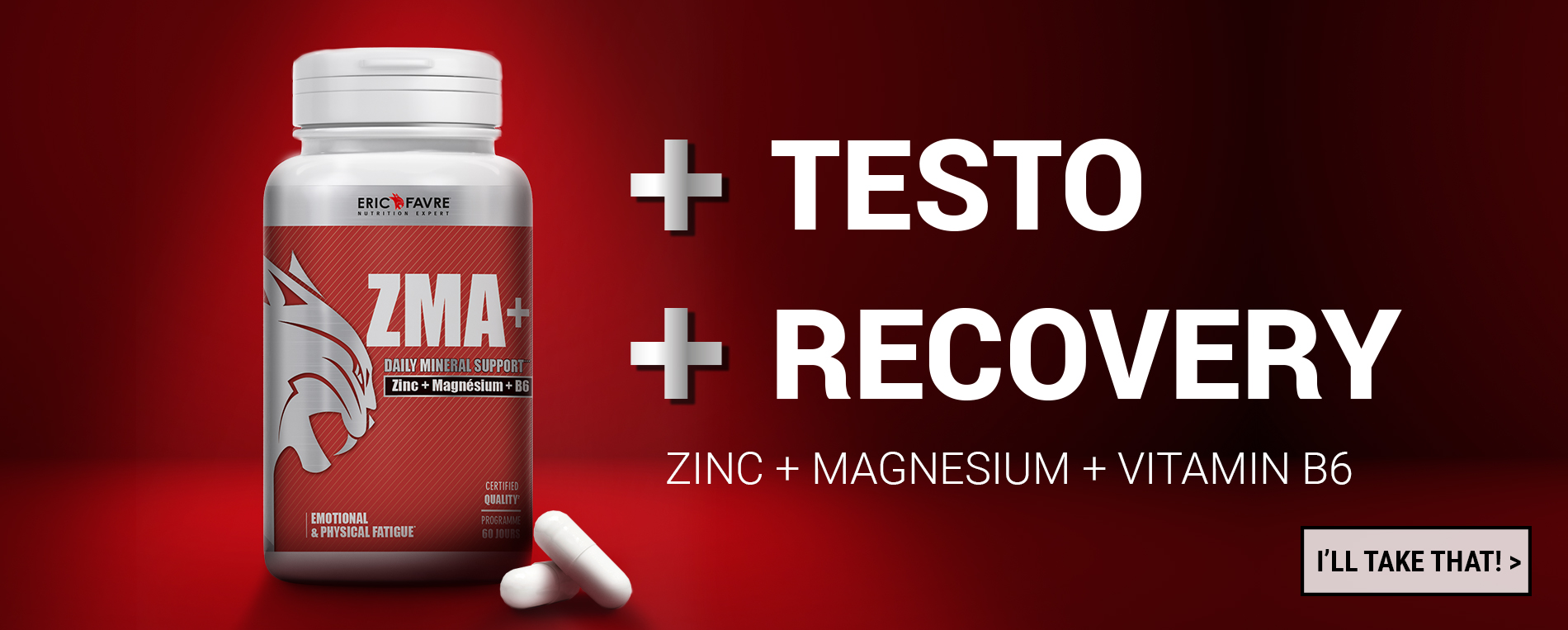 Eric Favre E-Store offers a range of products from NUTRITION