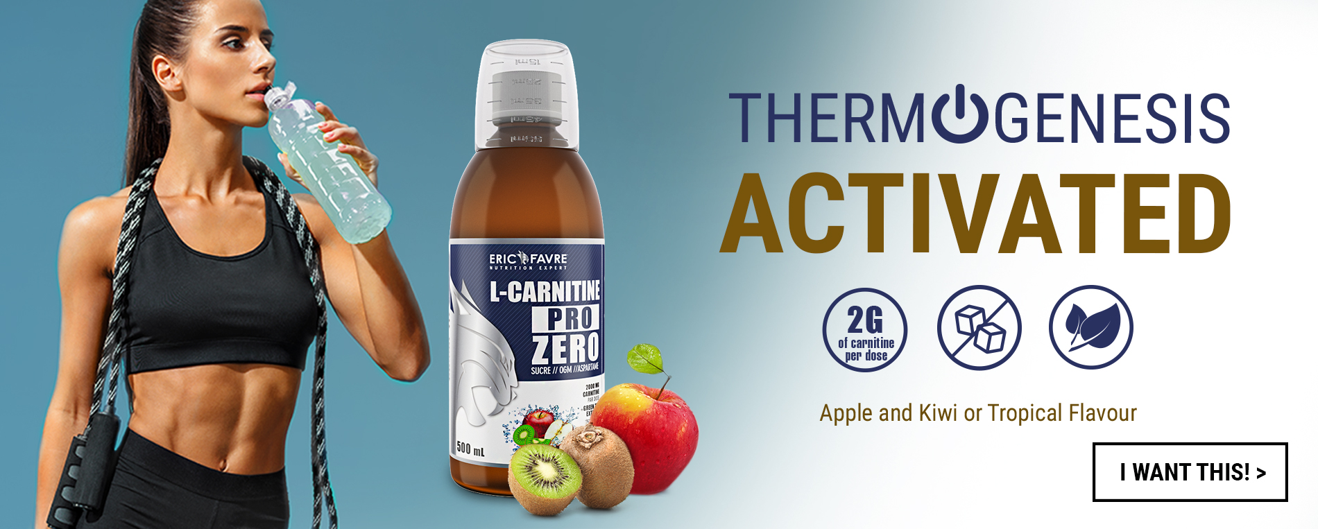 Eric Favre E-Store offers a range of products from NUTRITION