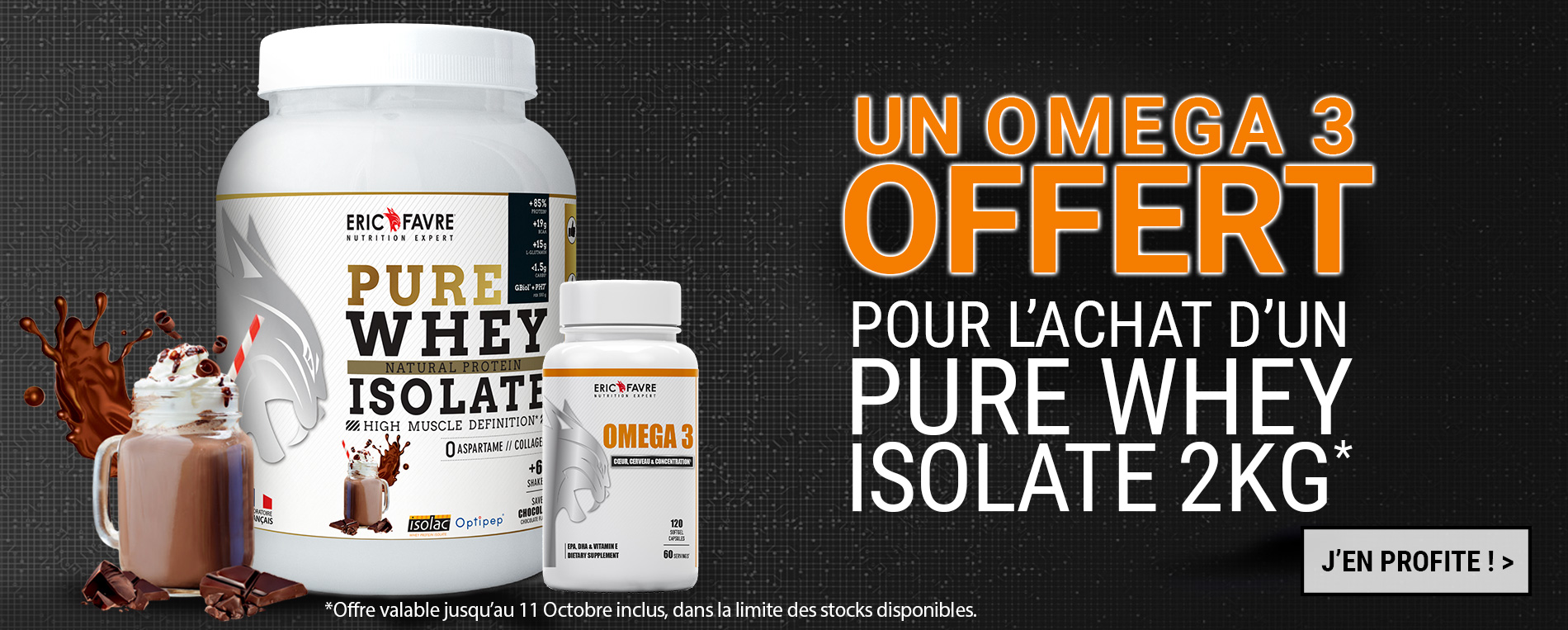 Eric Favre : Protéines, Nutrition Sportive, Santé & Beauté